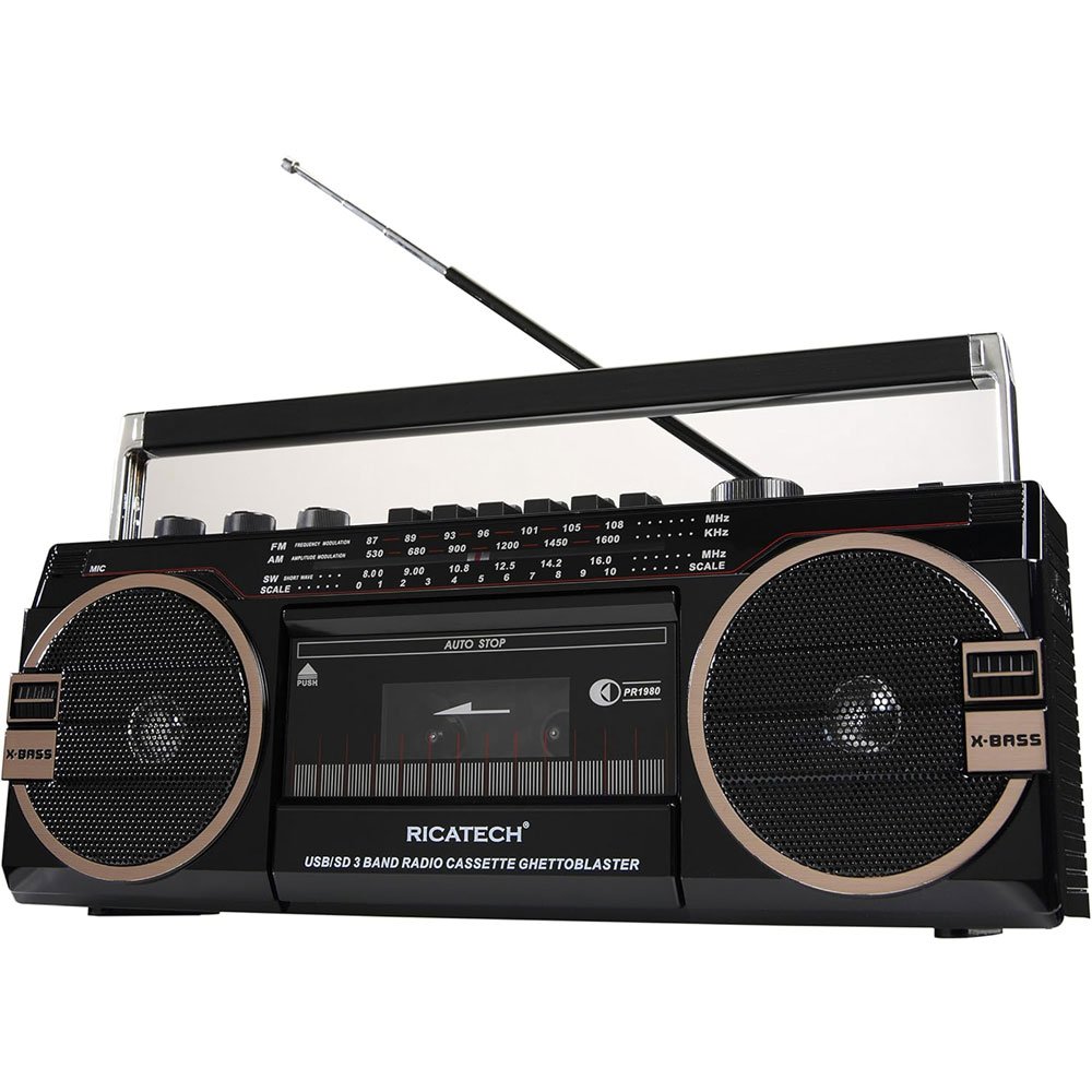 Radio cassette Ricatech PR 1980 | Sonidos Retro