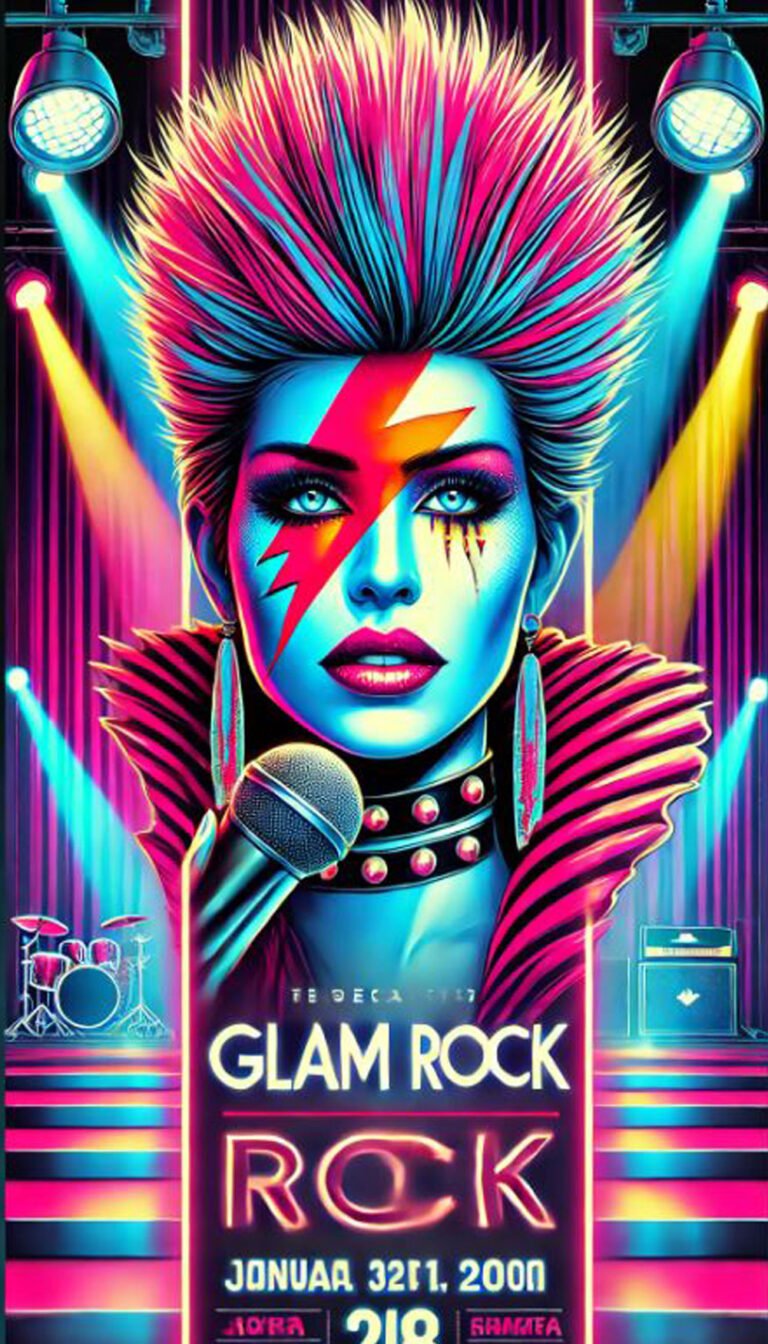 Glam Rock: Música fascinante, brillante e innovadora
