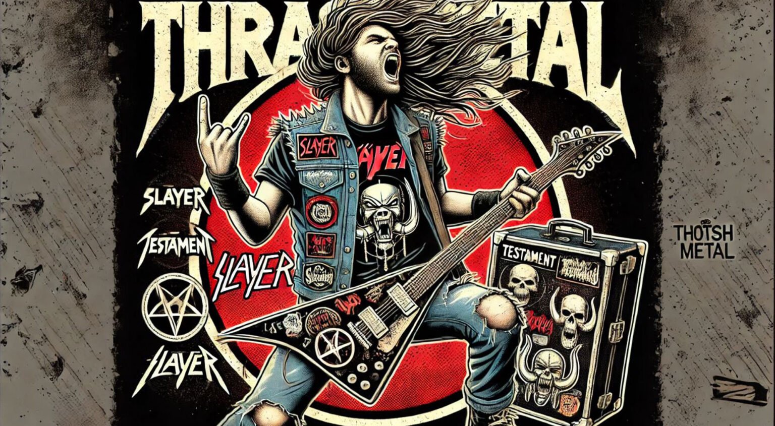 Thrash metal: El rugido desgarrador del metal