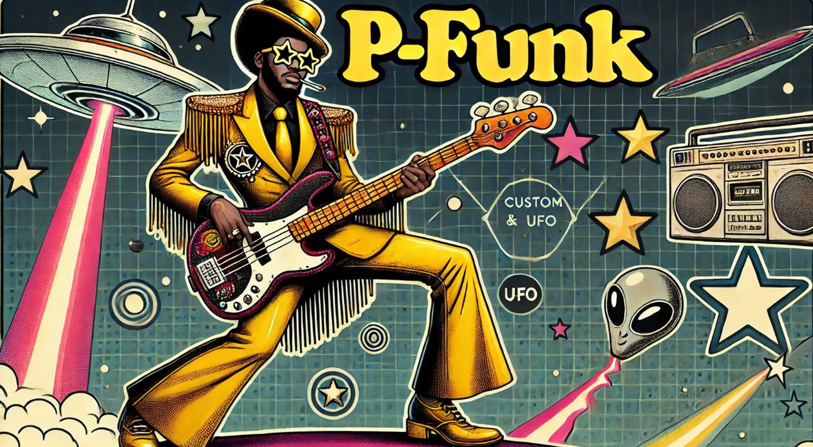 P-Funk: Funk alienigena en su máxima expresión🚀🎸👽 | Sonidos Retro