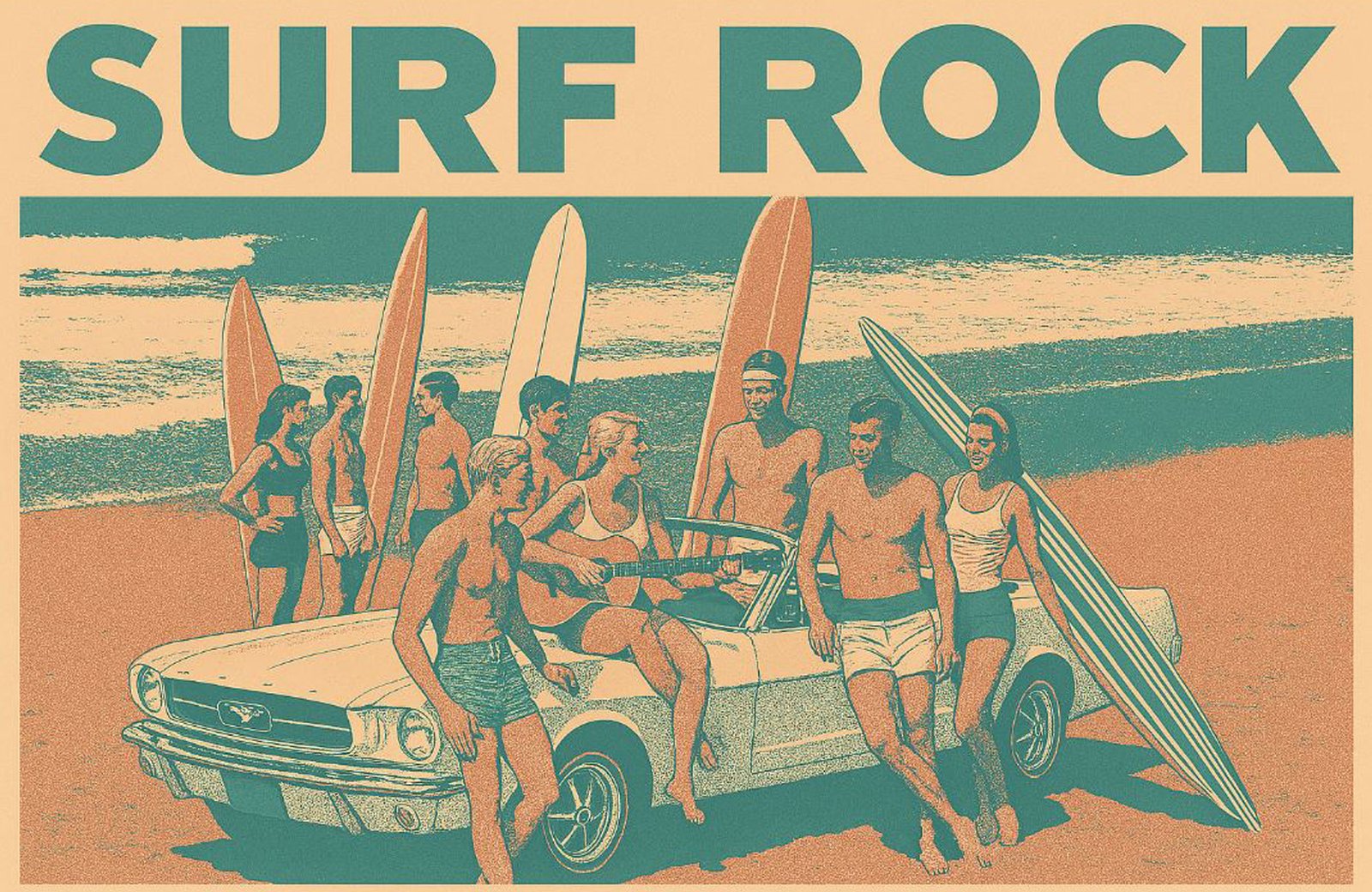 Surf Rock: Ritmos que trascienden las olas | Sonidos Retro